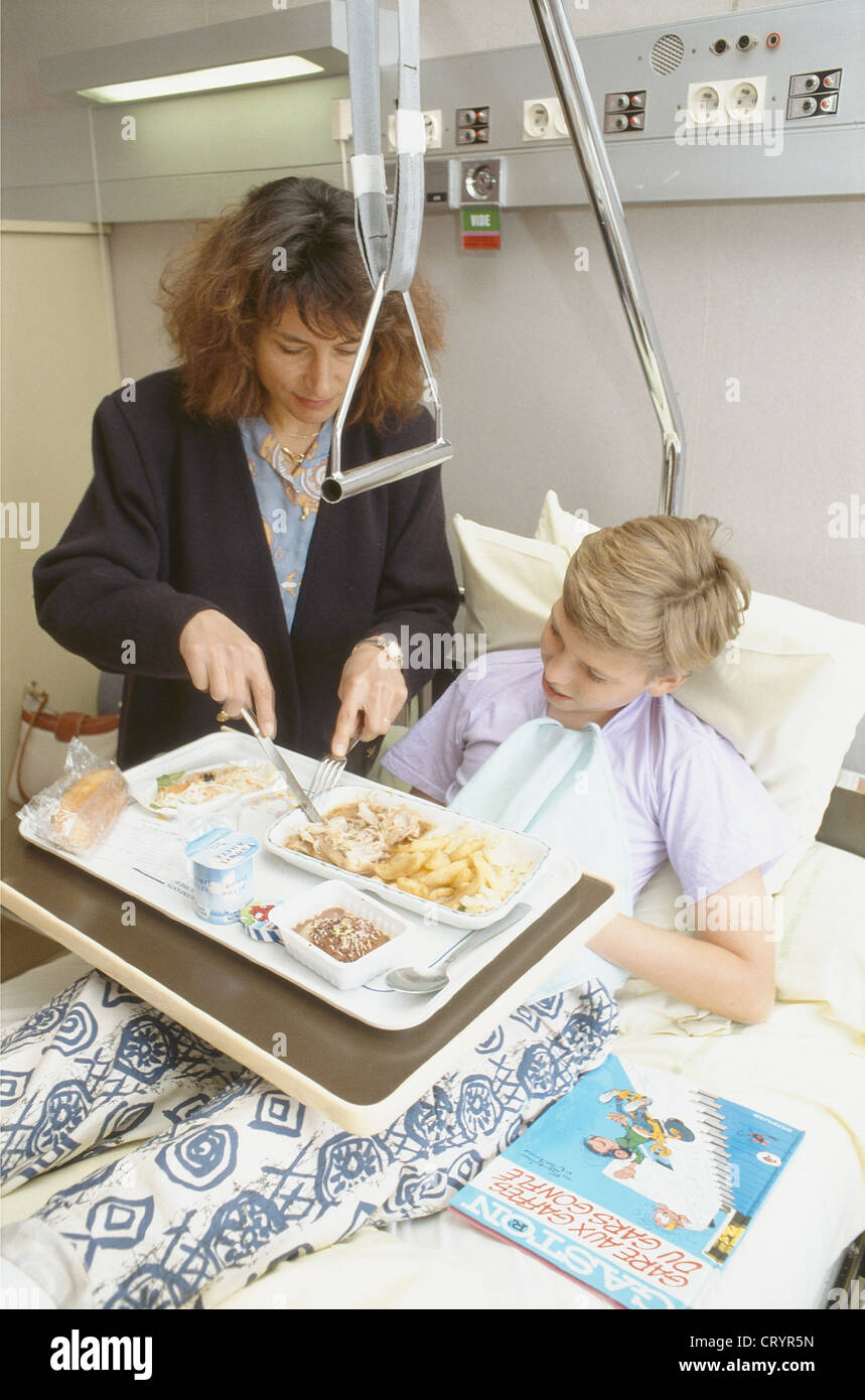 HOSPITAL DIET, CHILD Stock Photo - Alamy