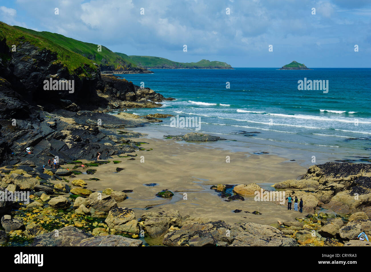 Lunday Bay and Epphaven cove are located on the North Cornwall Coast ...