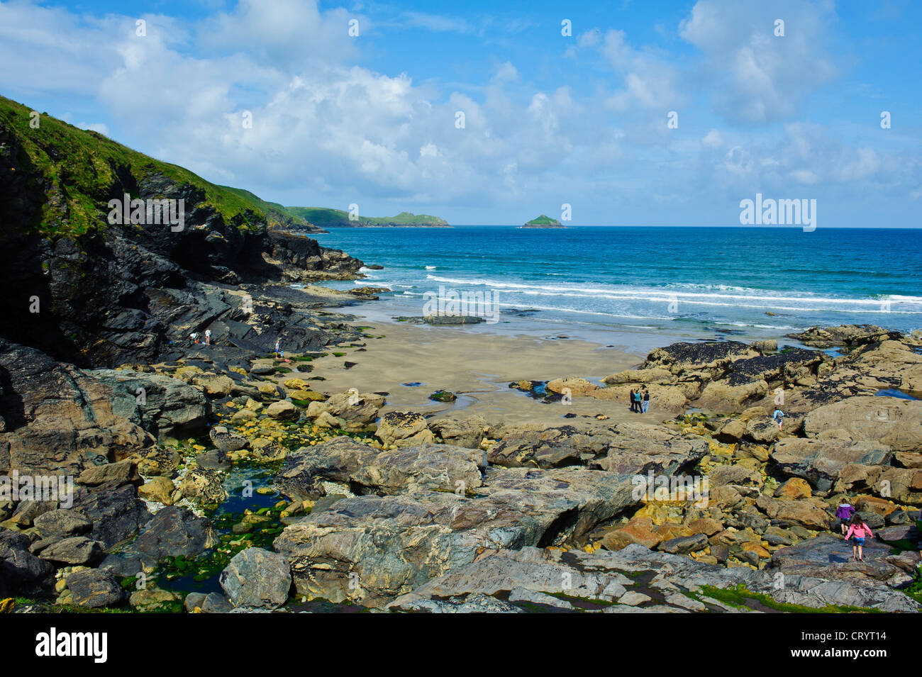 Lunday Bay and Epphaven cove are located on the North Cornwall Coast ...