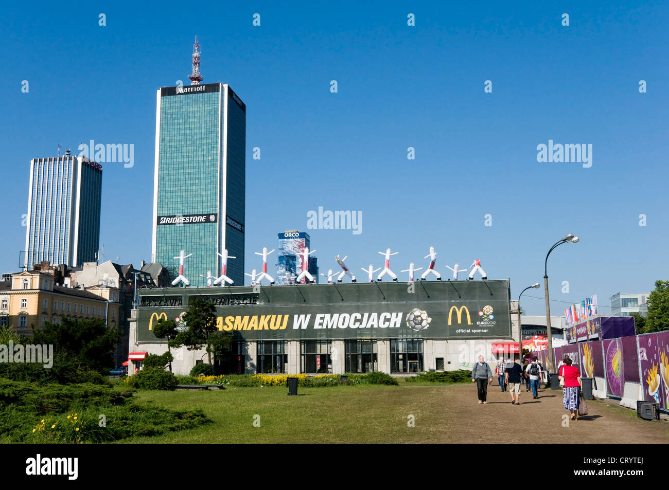 Modern buildings, Warsaw, Poland, Europe Stock Photo - Alamy