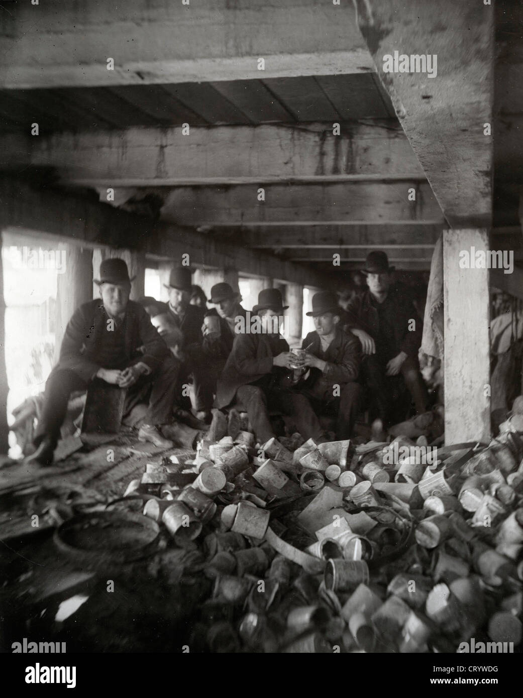 The Short-Tail Gang, Corlears Hook, New York City, 1887, by Jacob Riis ...
