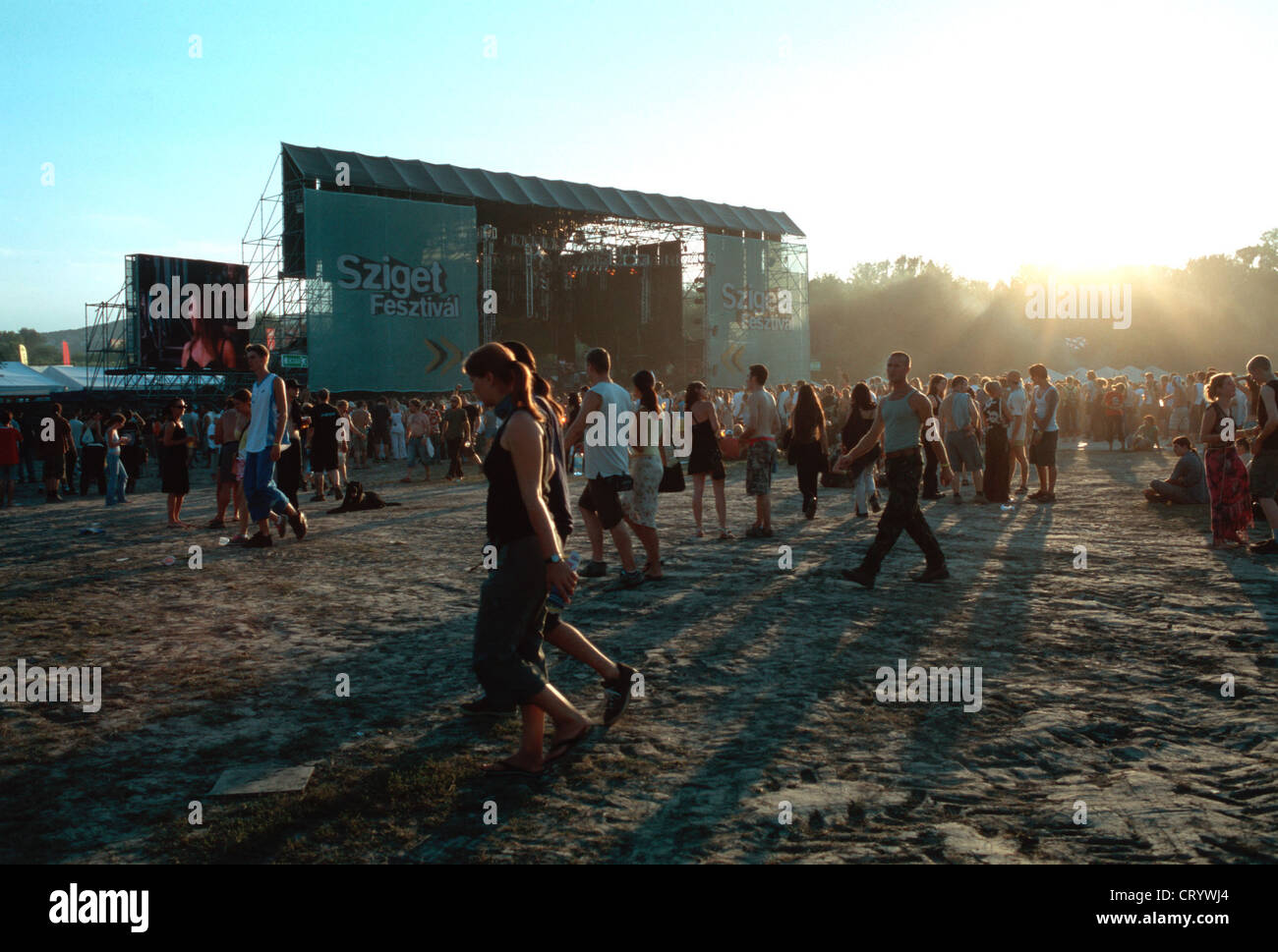 Sziget Festival, Budapest Stock Photo - Alamy