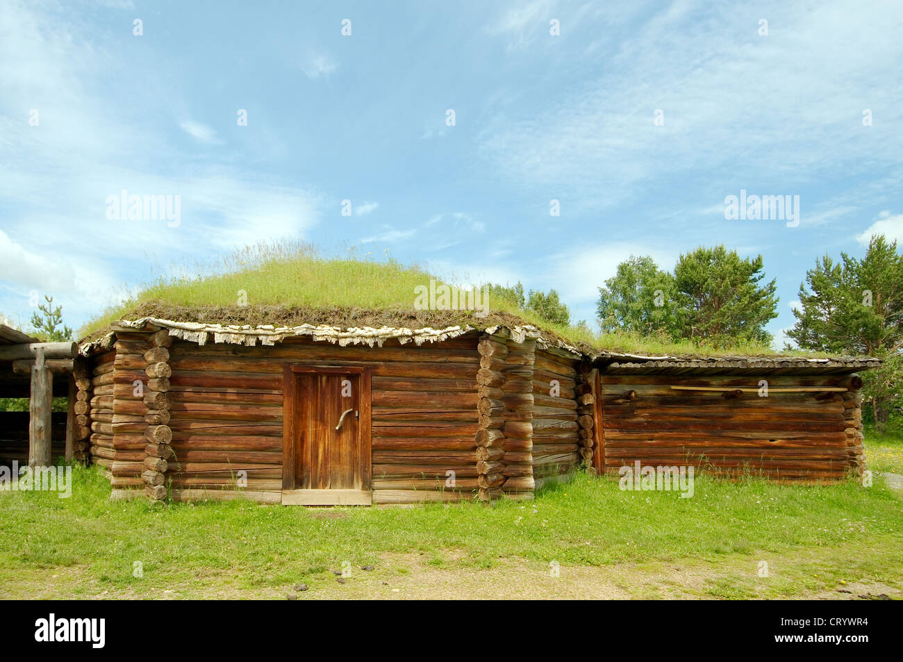traditional wooden Buryat house, "Taltsa's" (Talzy) - Irkutsk ...