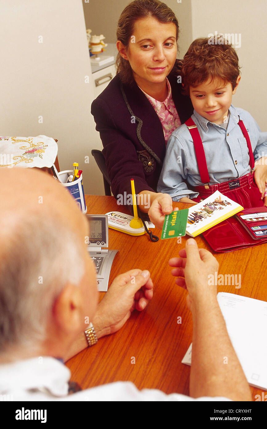 NAT'L HEALTH SERVICE CARD Stock Photo - Alamy