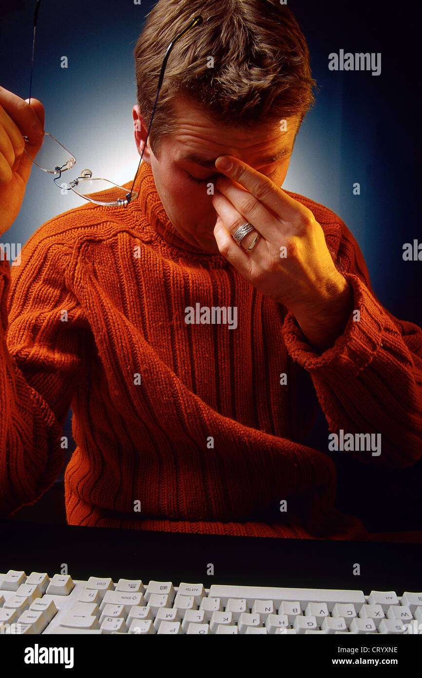 Fatigued visual hi-res stock photography and images - Alamy