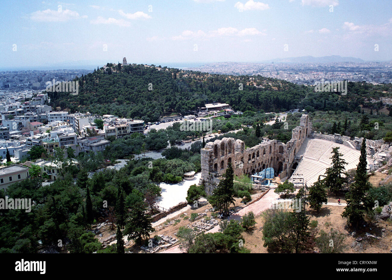 The Odeon of Herodes Atticus, Athens Stock Photo - Alamy