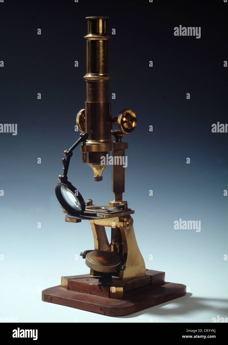 History of microscopes hi-res stock photography and images - Alamy