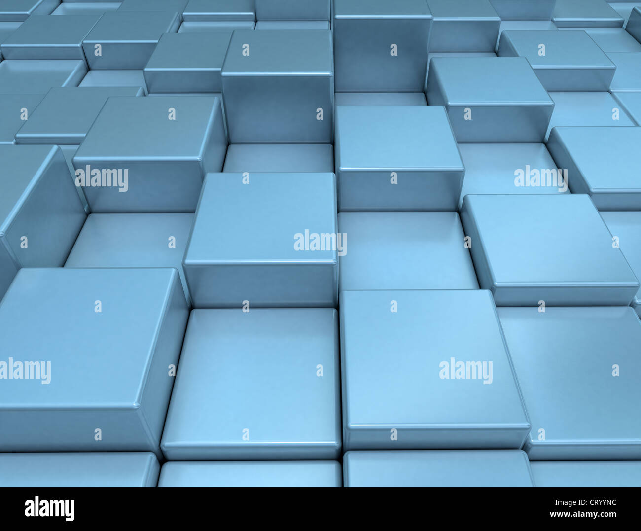 3d metal cubes abstract background Stock Photo - Alamy