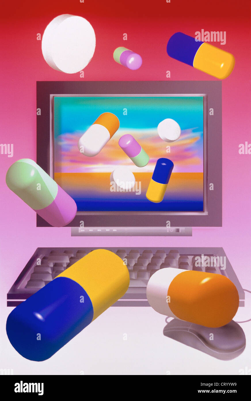 MEDICINE & COMPUTER SCIENCE Stock Photo - Alamy