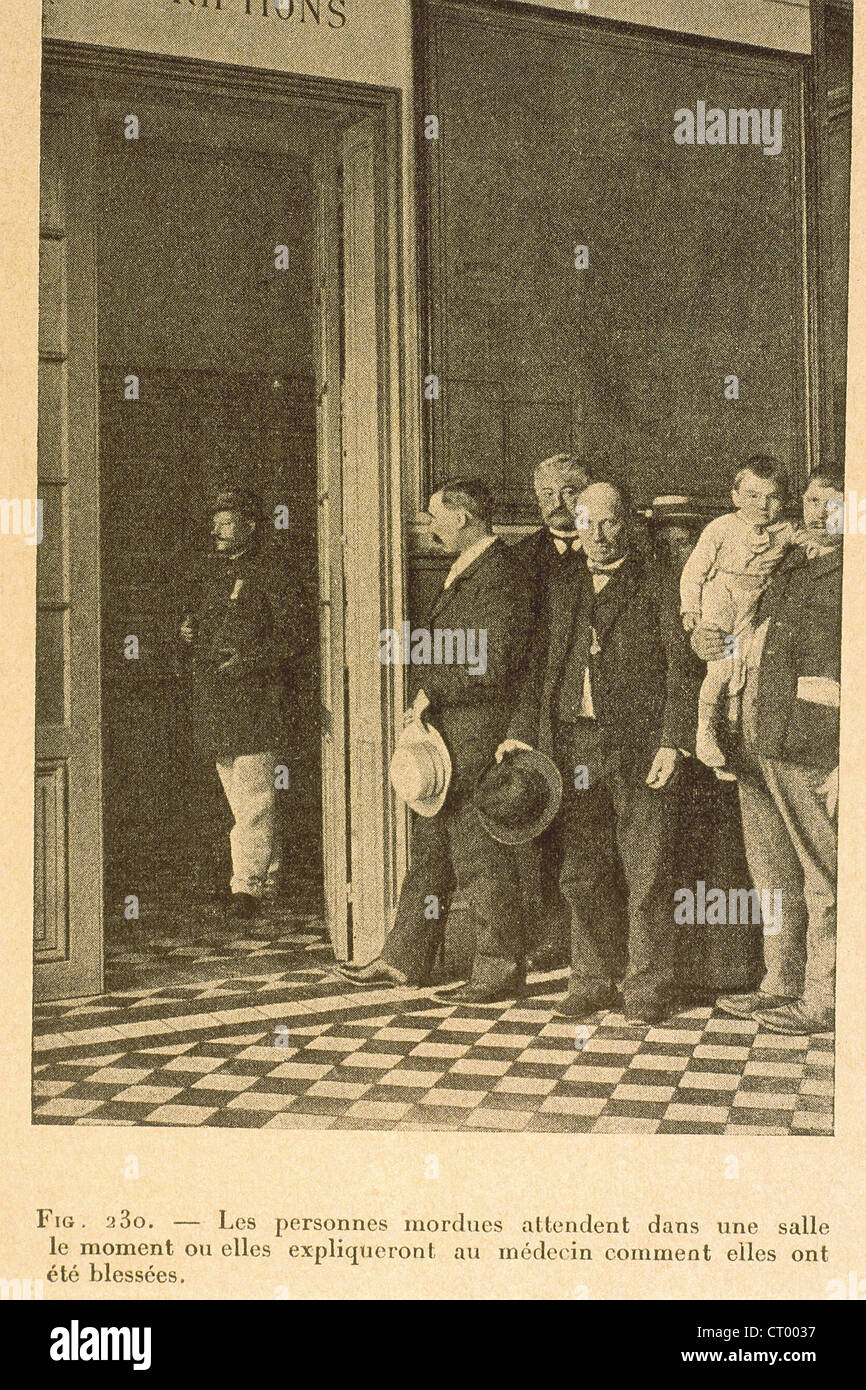 HISTORY OF MEDICINE, RABIES Stock Photo - Alamy