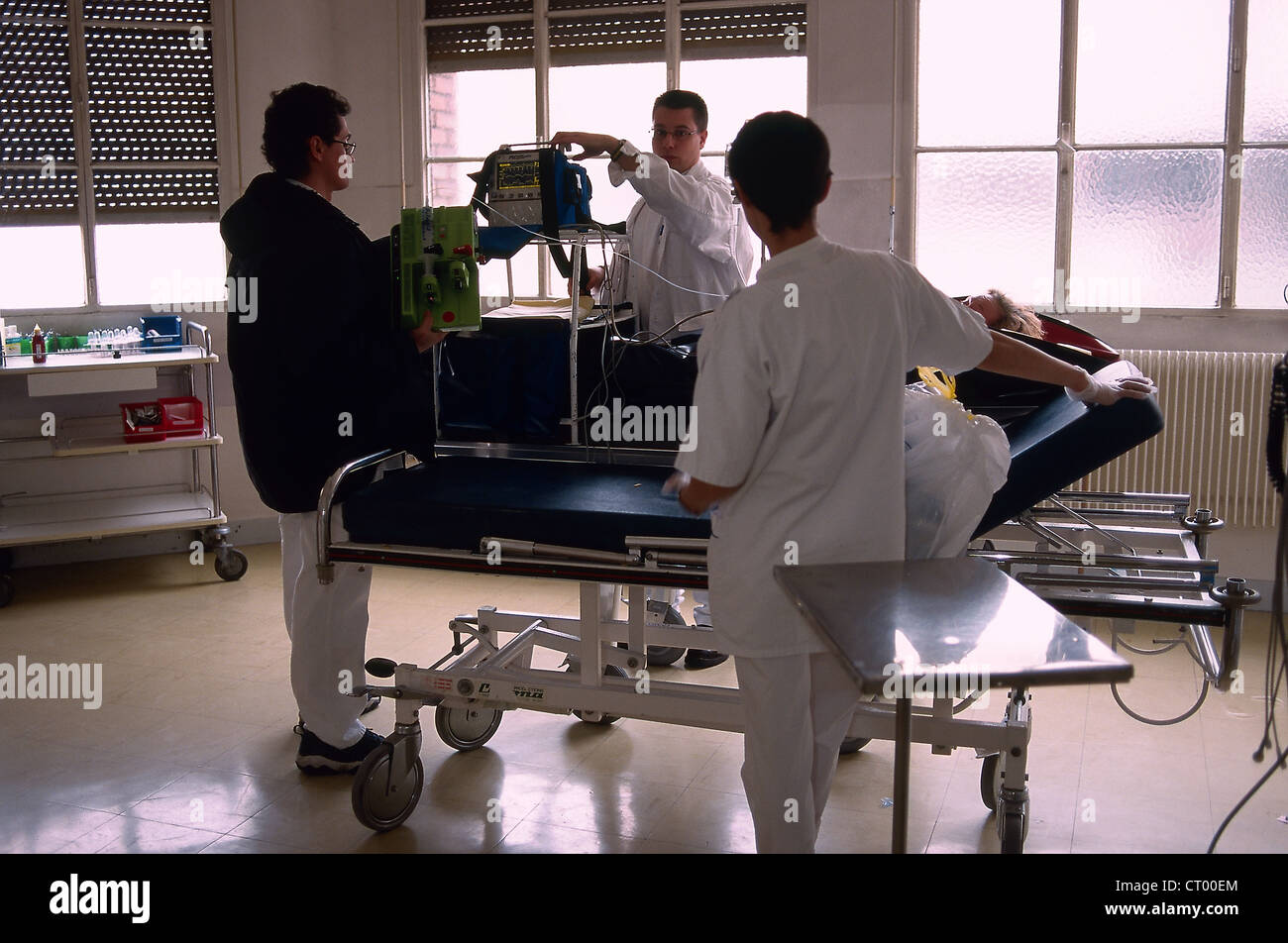 EMERGENCY CASE, HOSPITAL Stock Photo - Alamy