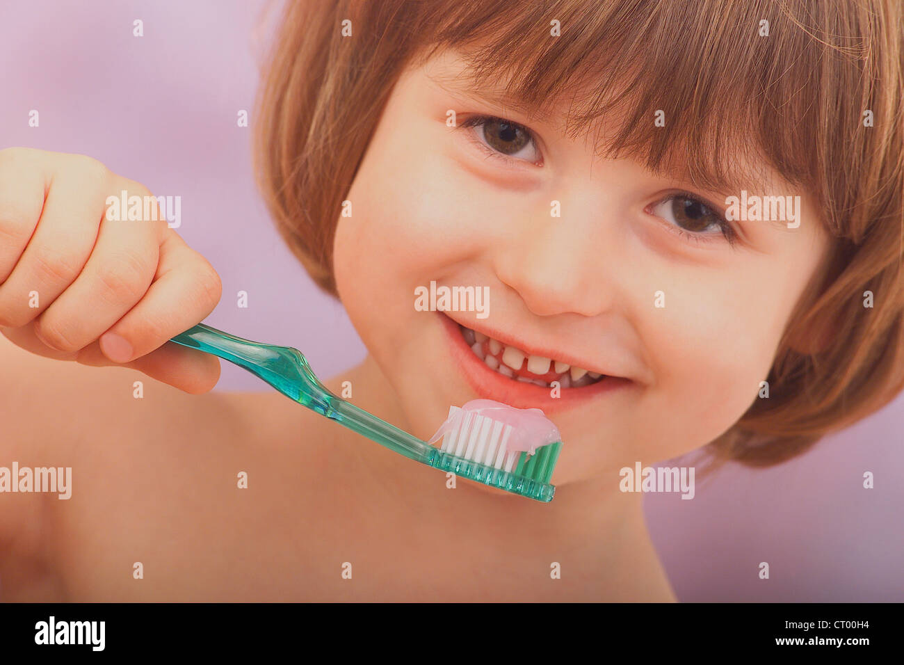 DENTAL HYGIENE, CHILD Stock Photo - Alamy
