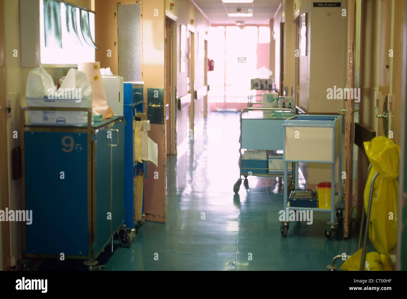 INTERIOR OF A HOSPITAL Stock Photo - Alamy