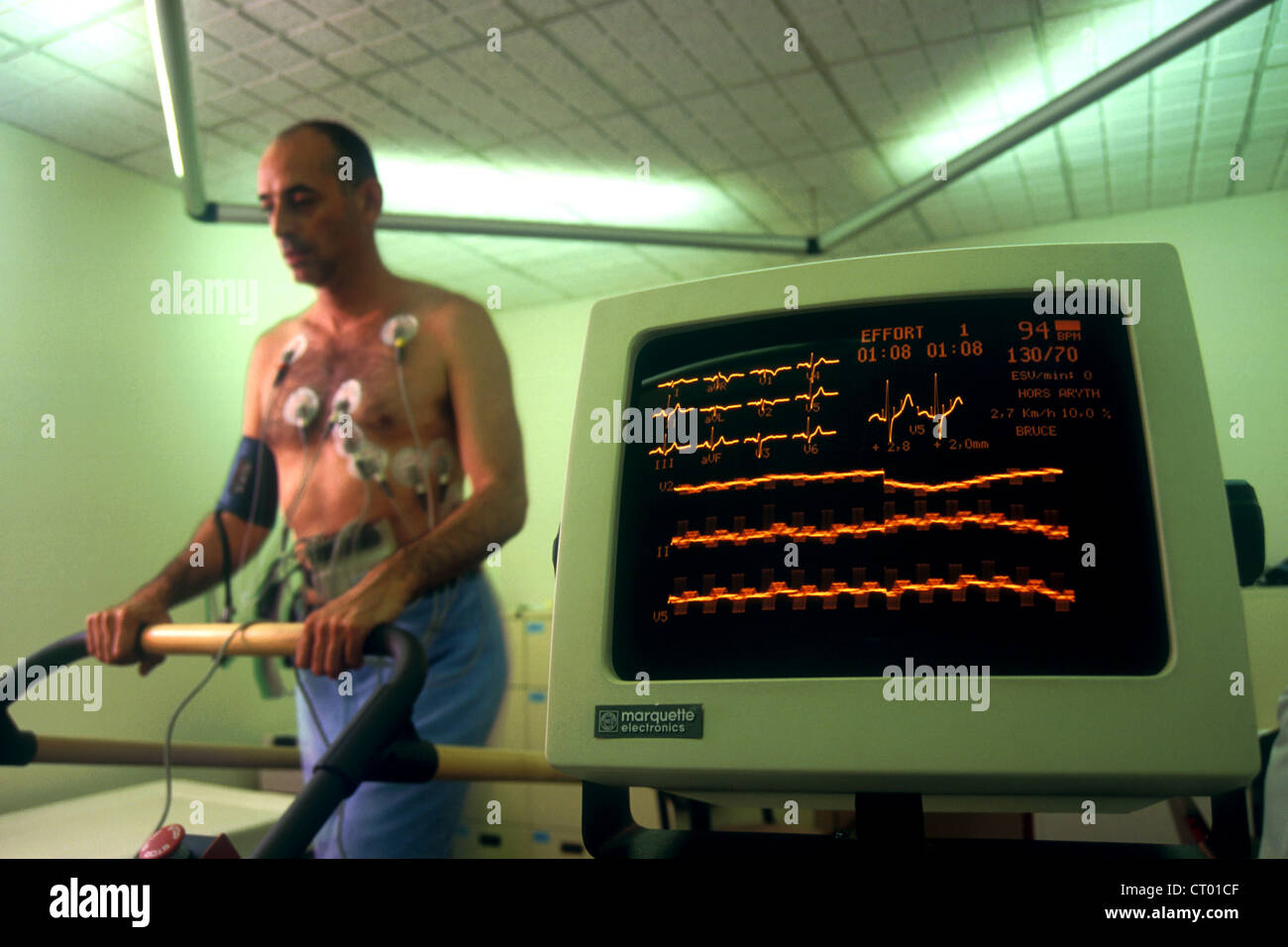 STRESS TEST, MAN Stock Photo - Alamy