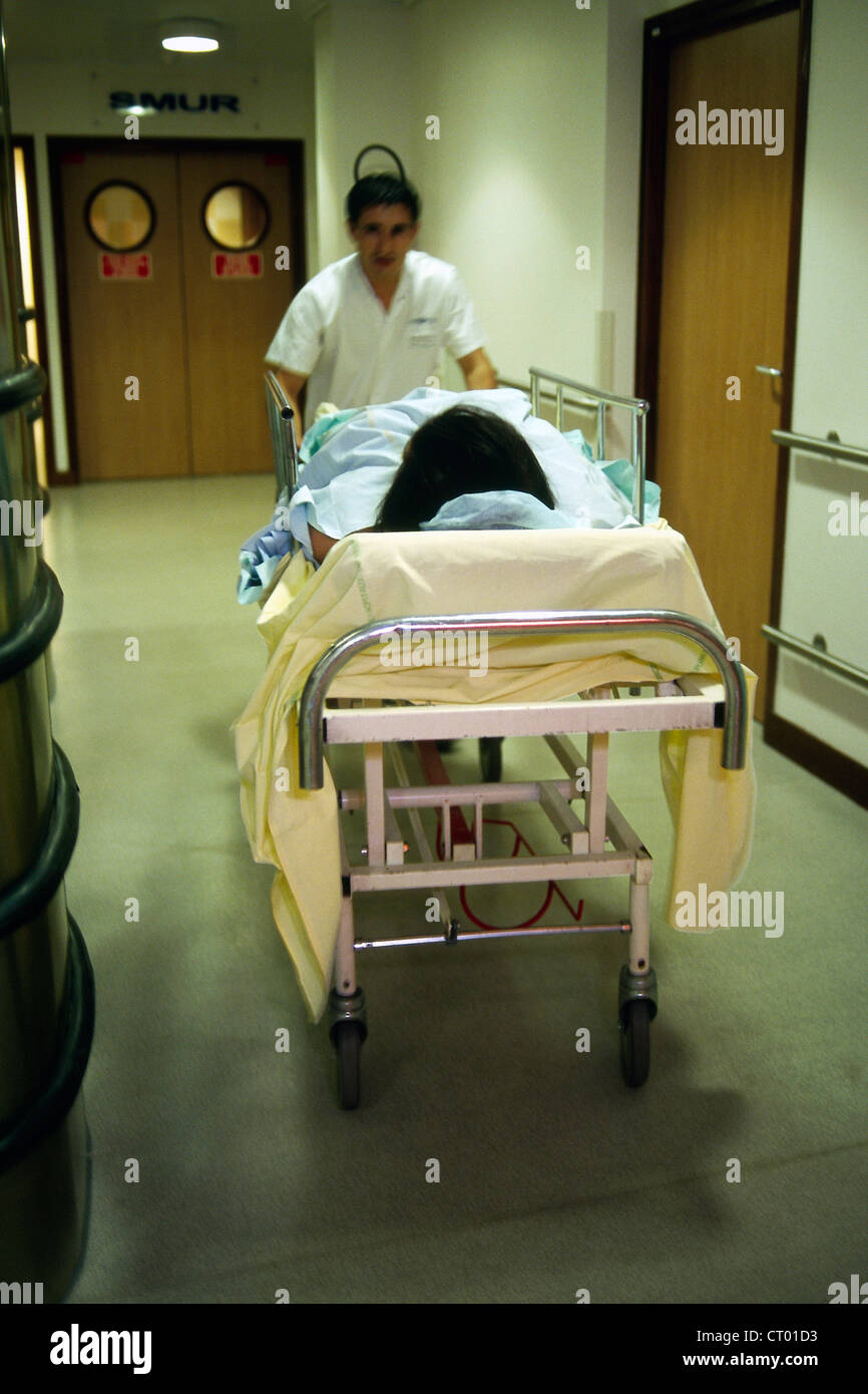 EMERGENCY CASE, HOSPITAL Stock Photo - Alamy