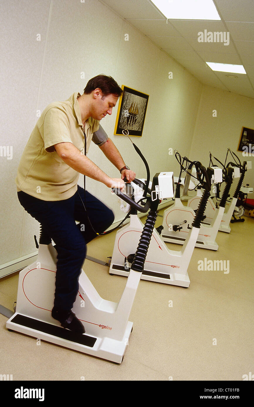 STRESS TEST, MAN Stock Photo - Alamy