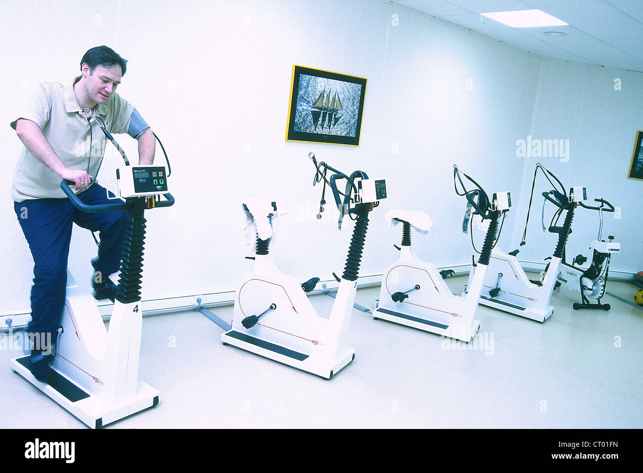 STRESS TEST, MAN Stock Photo - Alamy