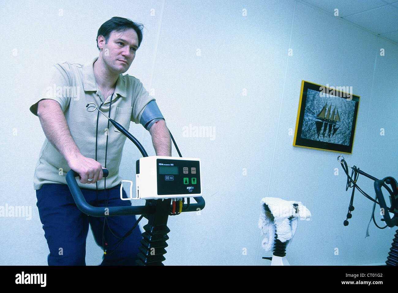 STRESS TEST, MAN Stock Photo - Alamy