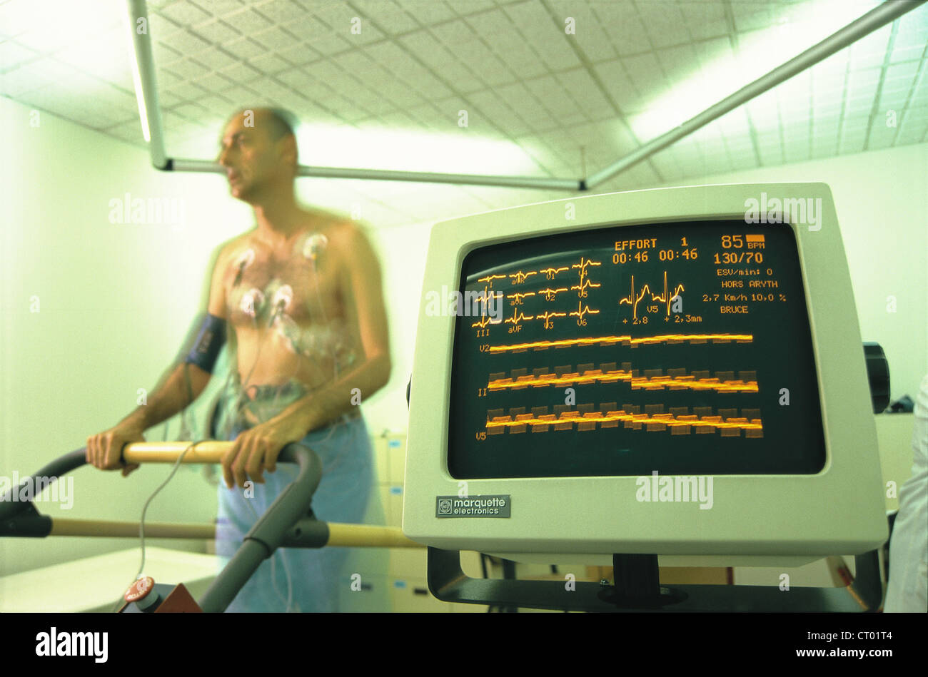 STRESS TEST, MAN Stock Photo - Alamy