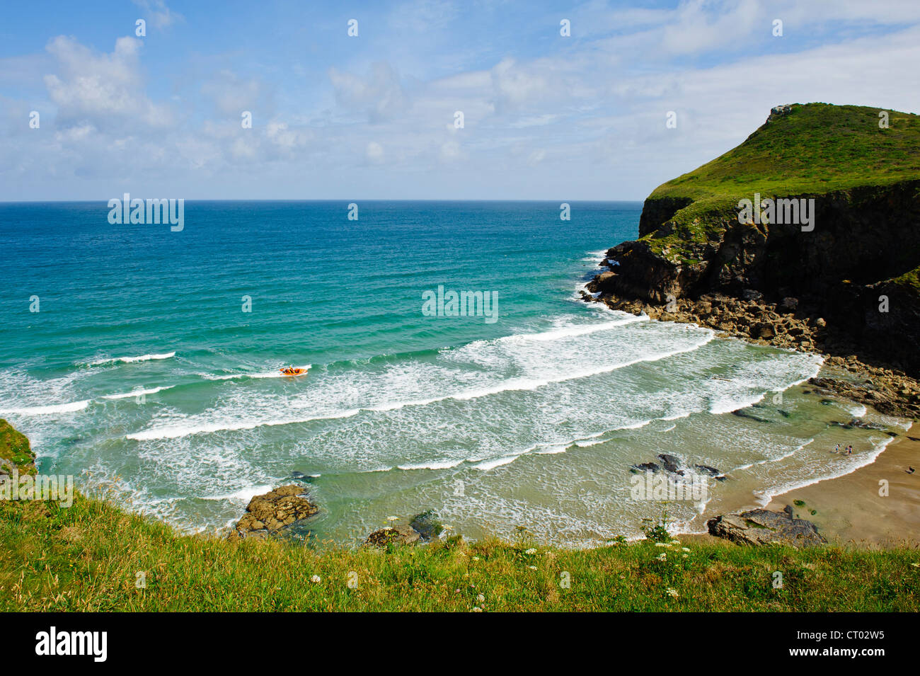 Lunday Bay and Epphaven cove are located on the North Cornwall Coast ...