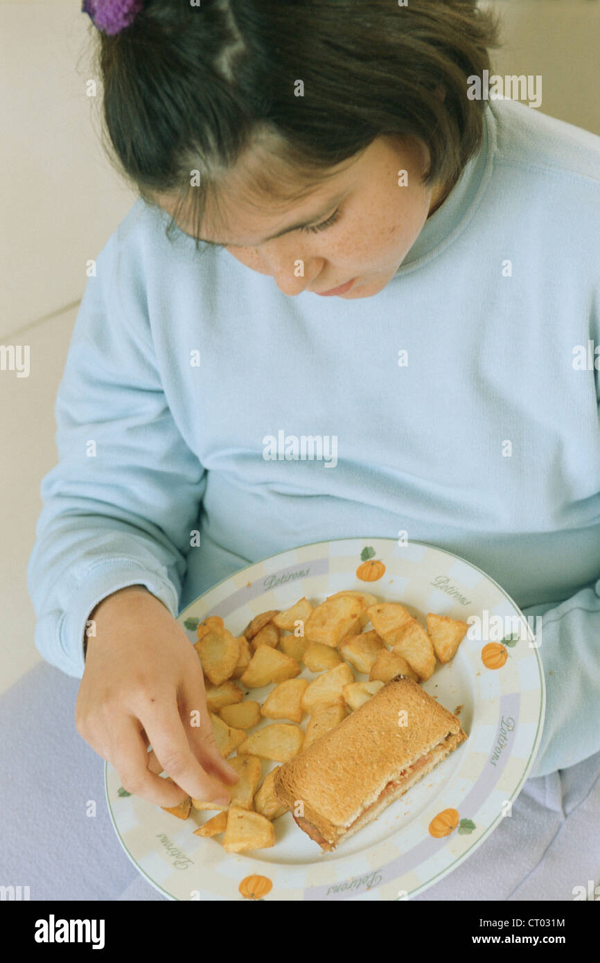 Child children problem eat eating hi-res stock photography and images ...