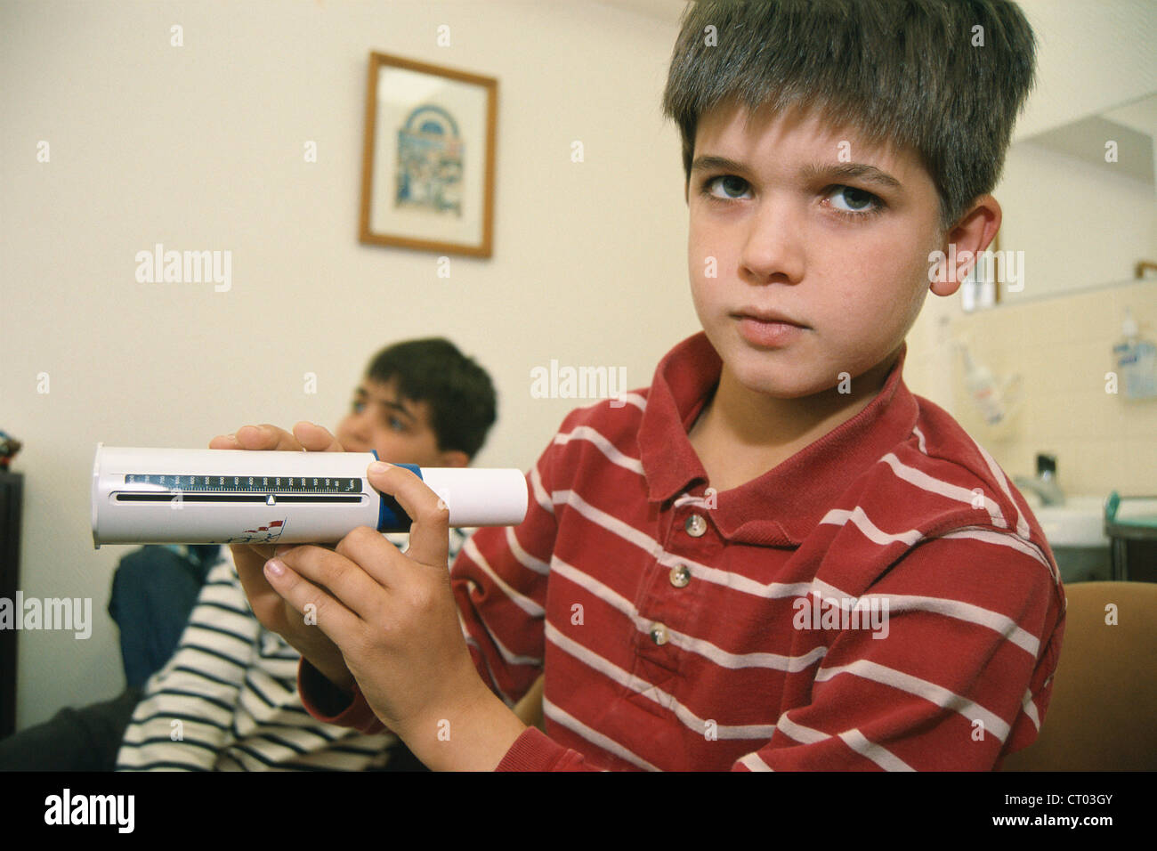 Spirometry test child hi-res stock photography and images - Alamy