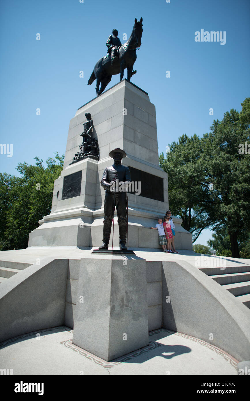 General William Tecumseh Sherman Statue High Resolution Stock ...