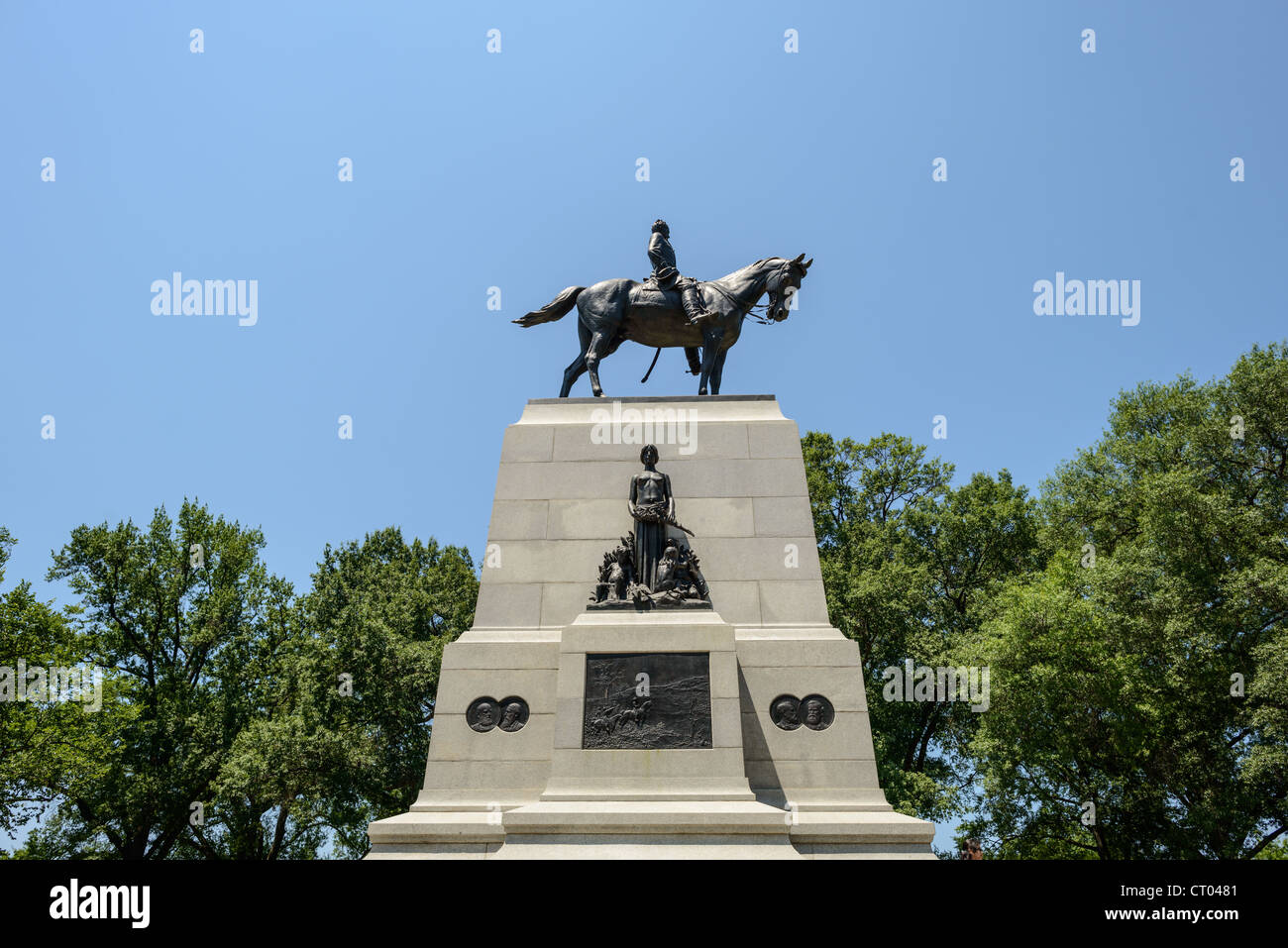WASHINGTON DC — The General William Tecumseh Sherman Monument, an ...