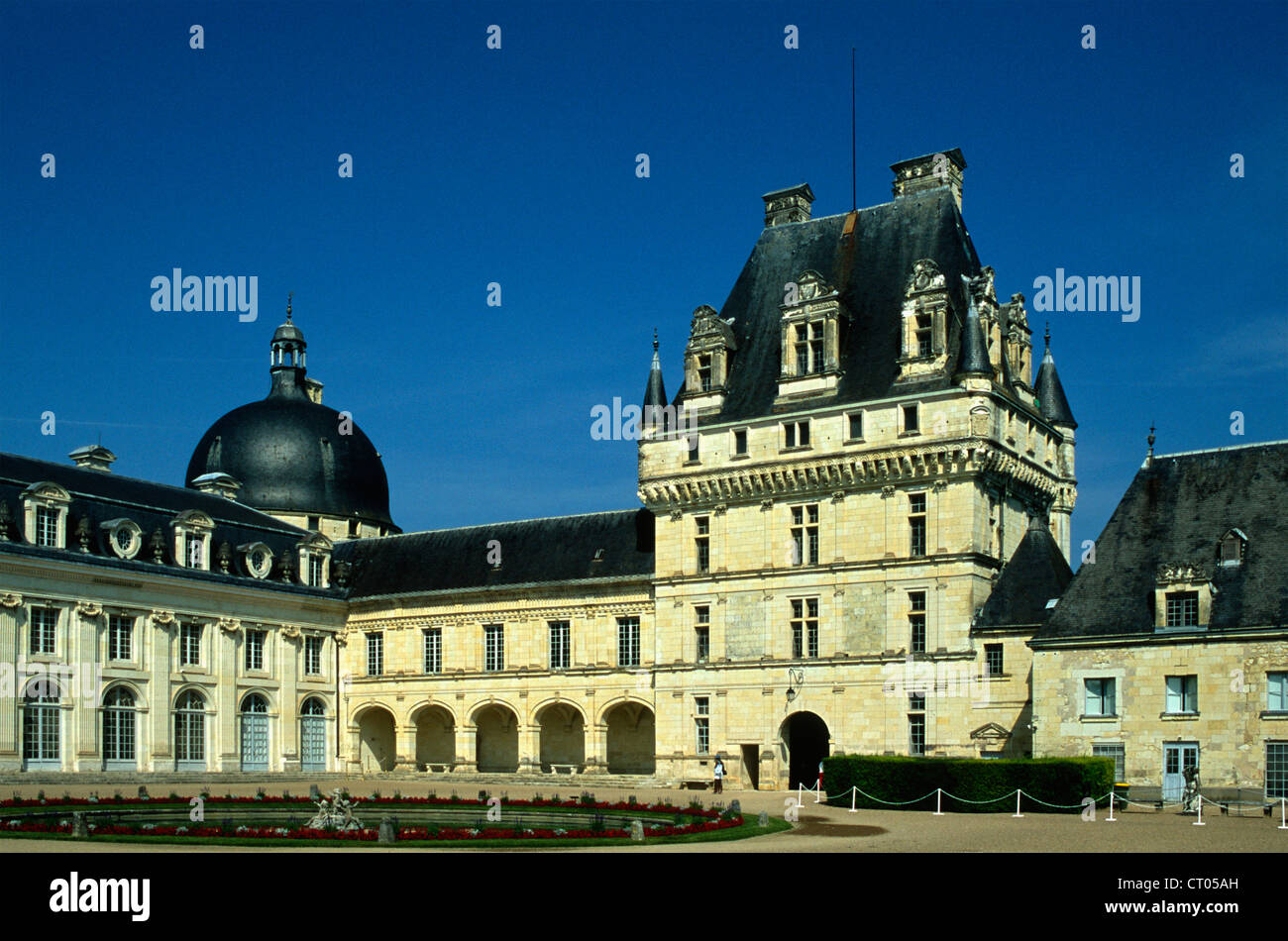 France, Loire Valley, Valencay, chateau, castle Stock Photo - Alamy