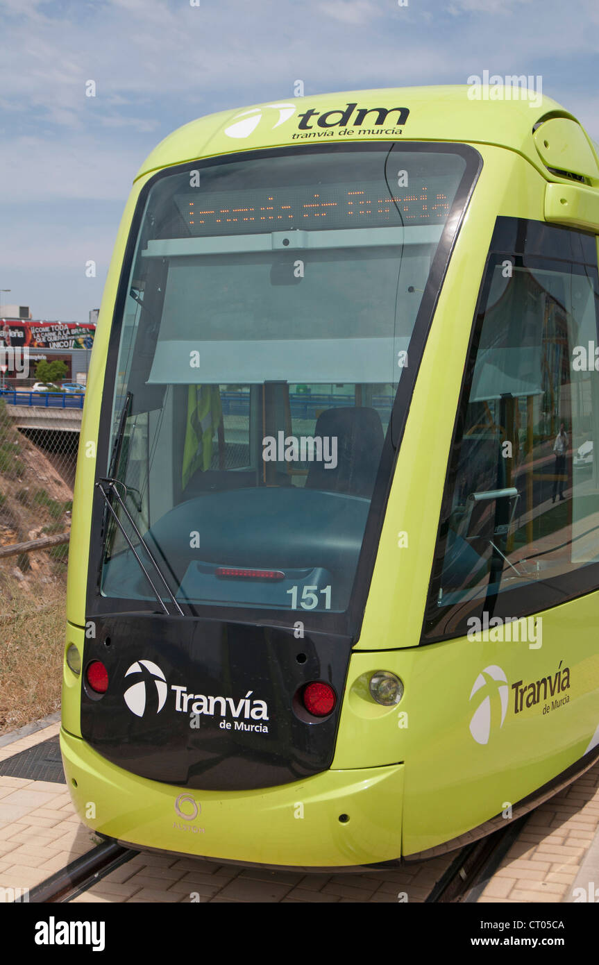 Murcia Tram Line 1, Spain, Opened in June 2011 trams run from Estadio ...