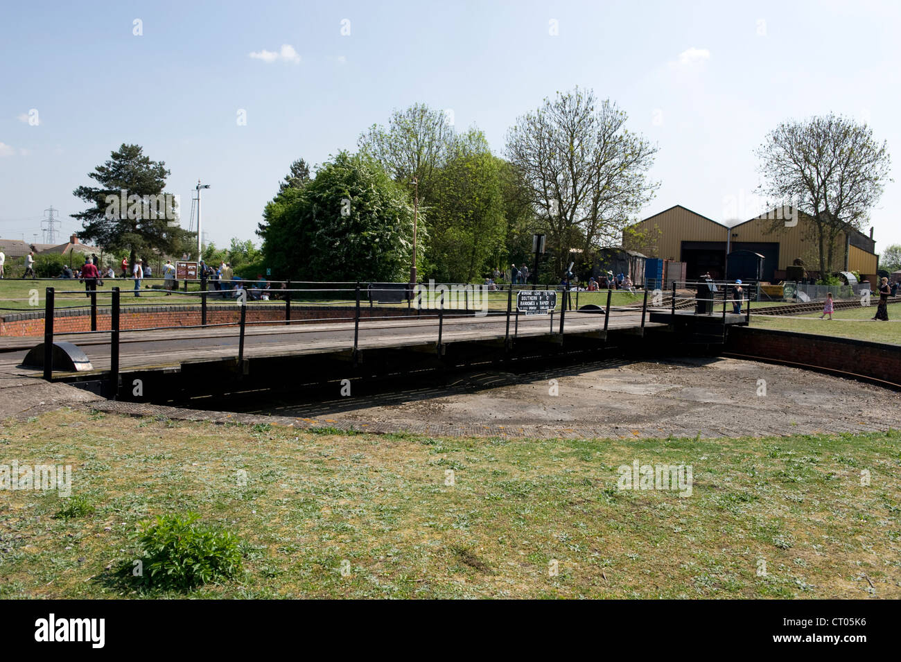 Centre part railway turntable constructed hi-res stock photography and ...