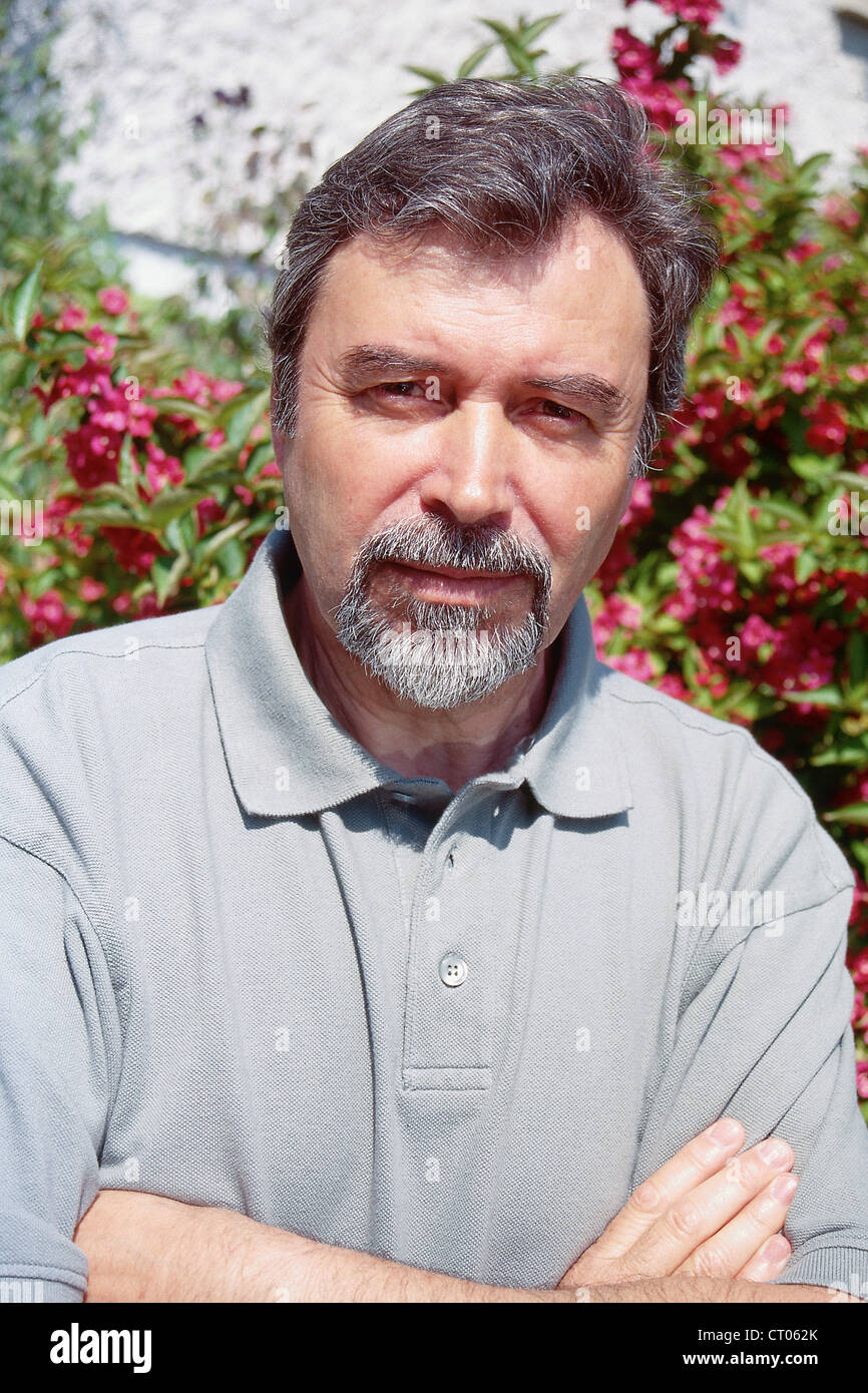 PORTRAIT OF A -65 YR-OLD MAN Stock Photo - Alamy