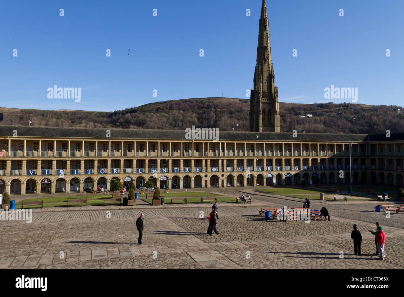 Piece Hall Halifax, opened in 1779 for the trading of cloth, now home ...