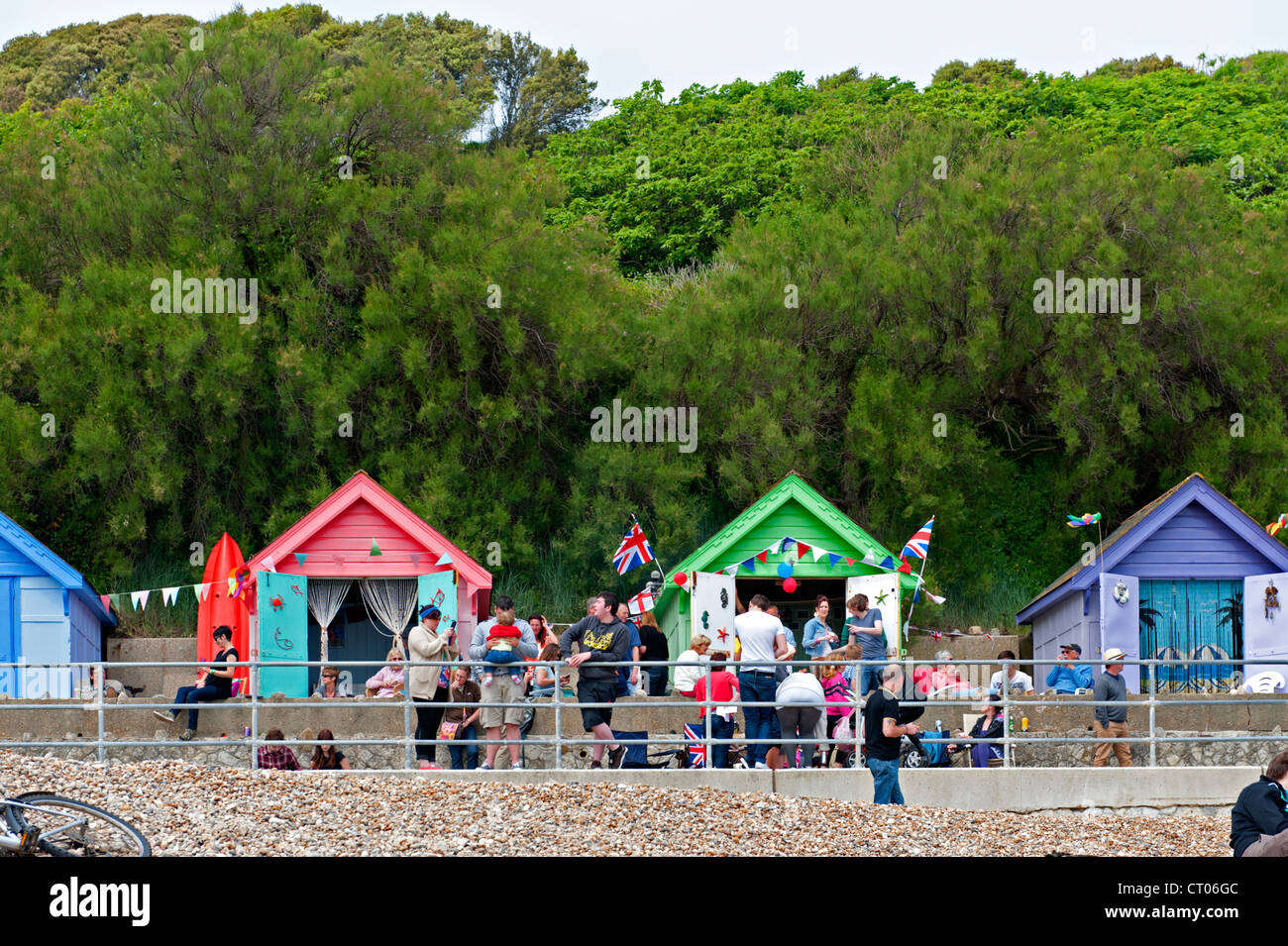 A Diamond Jubilee beach front celebration Stock Photo - Alamy