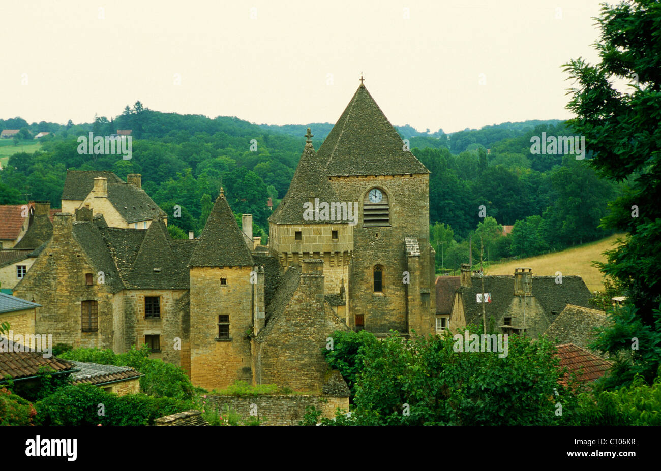 France, Perigord, St-Genies, general view Stock Photo - Alamy