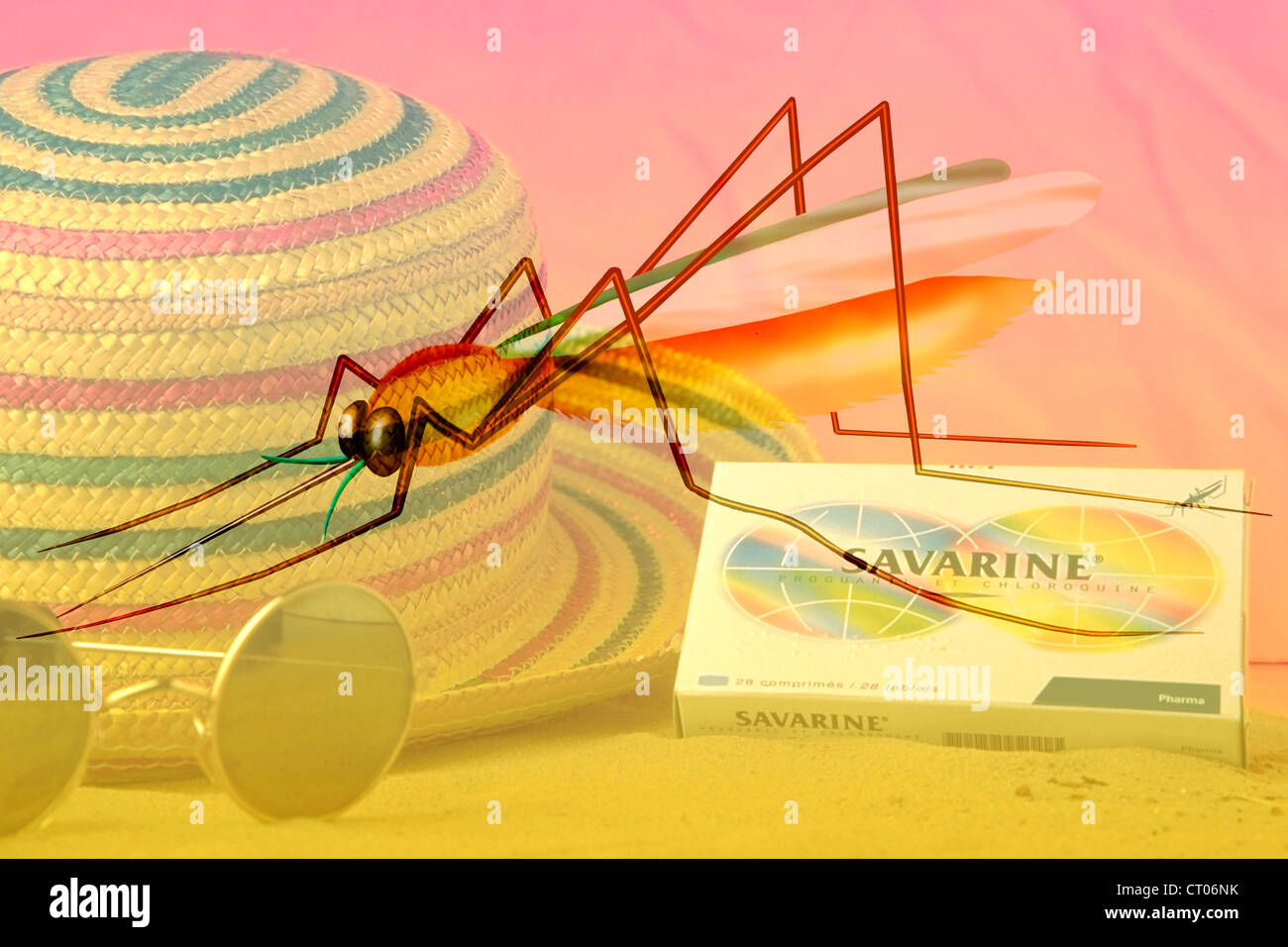 Malaria prevention drawing hi-res stock photography and images - Alamy