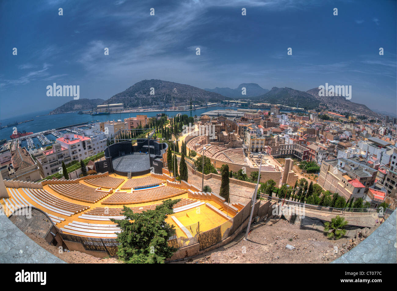 Roman theater of carthago nova hi-res stock photography and images - Alamy