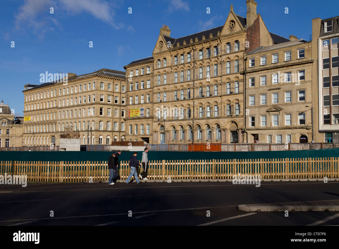 Victorian commercial buildings on Well Street, at the edge of Little ...