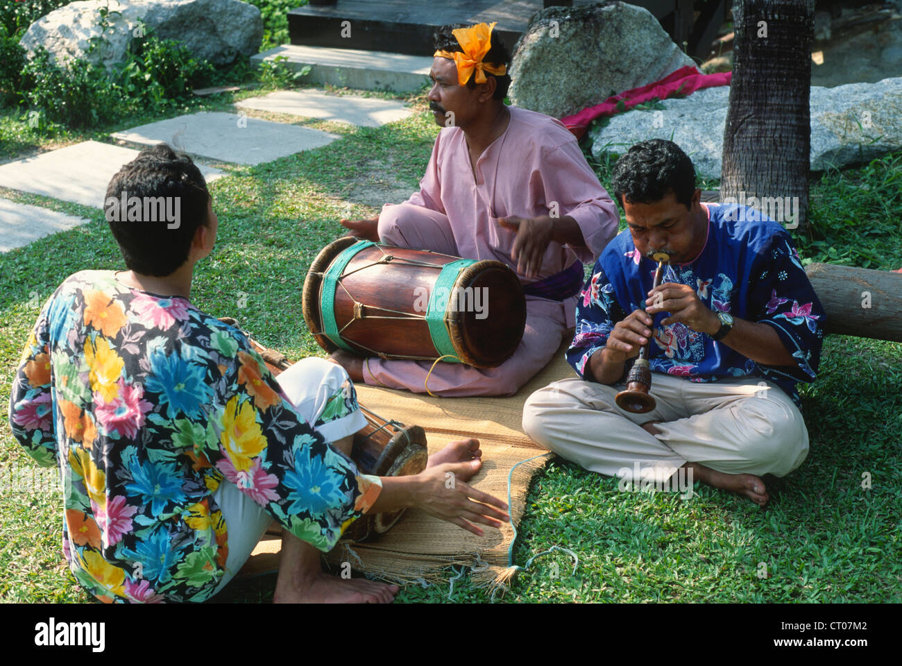 Malaysia, Malay musicians Stock Photo - Alamy