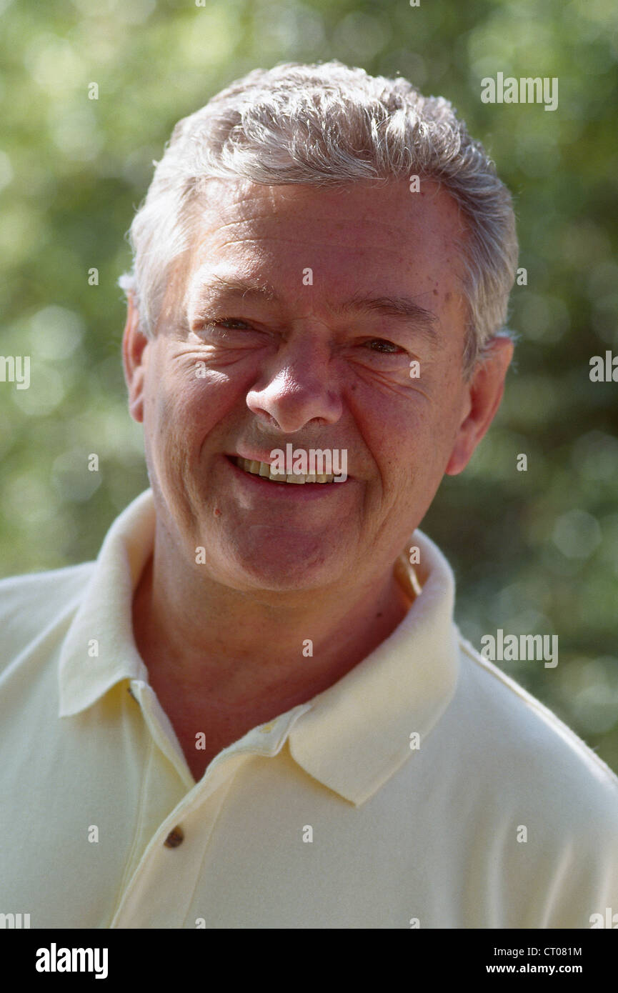 PORTRAIT OF A -65 YR-OLD MAN Stock Photo - Alamy
