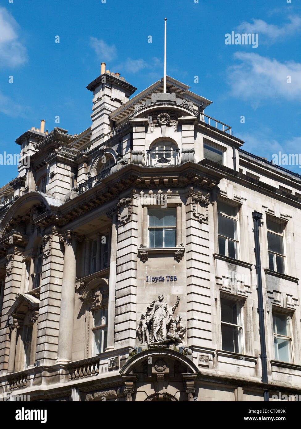 Lloyds TSB building in Manchester UK Stock Photo - Alamy