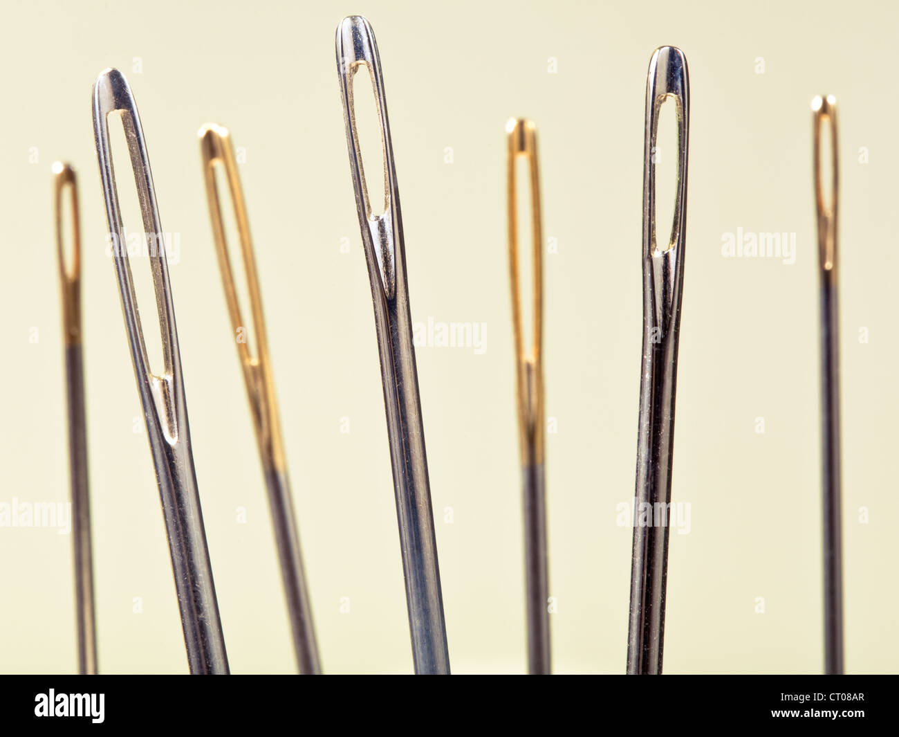 needle's eyes close-up Stock Photo - Alamy