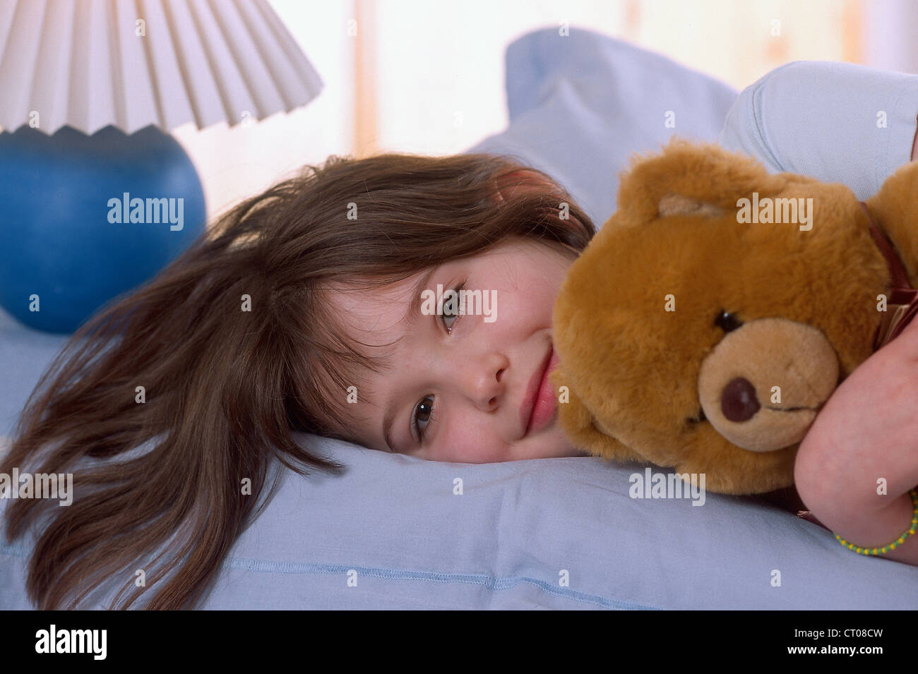 Child With Insomnia Stock Photo Alamy