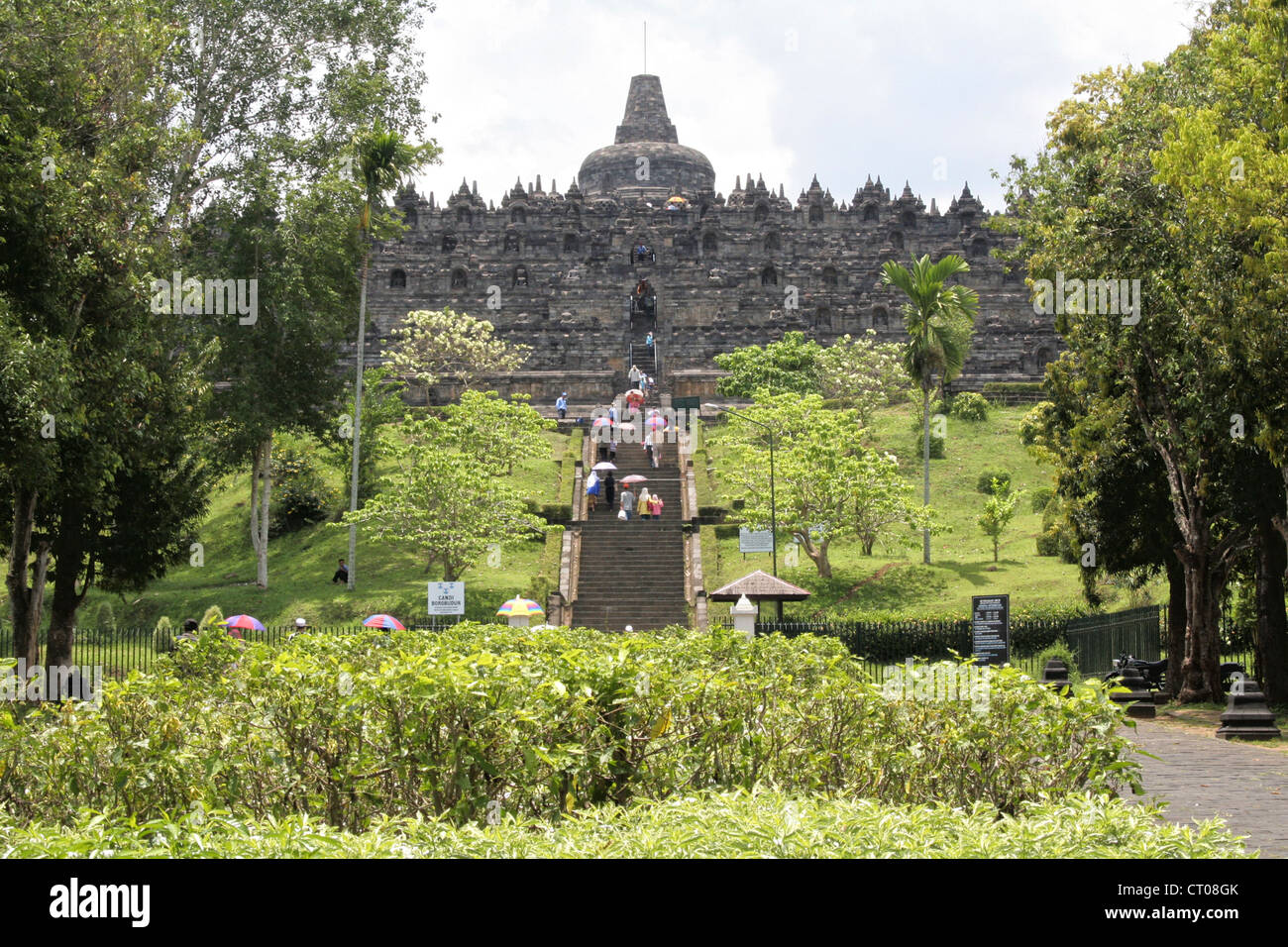 Borobudur temple, Java, Indonesia Stock Photo - Alamy
