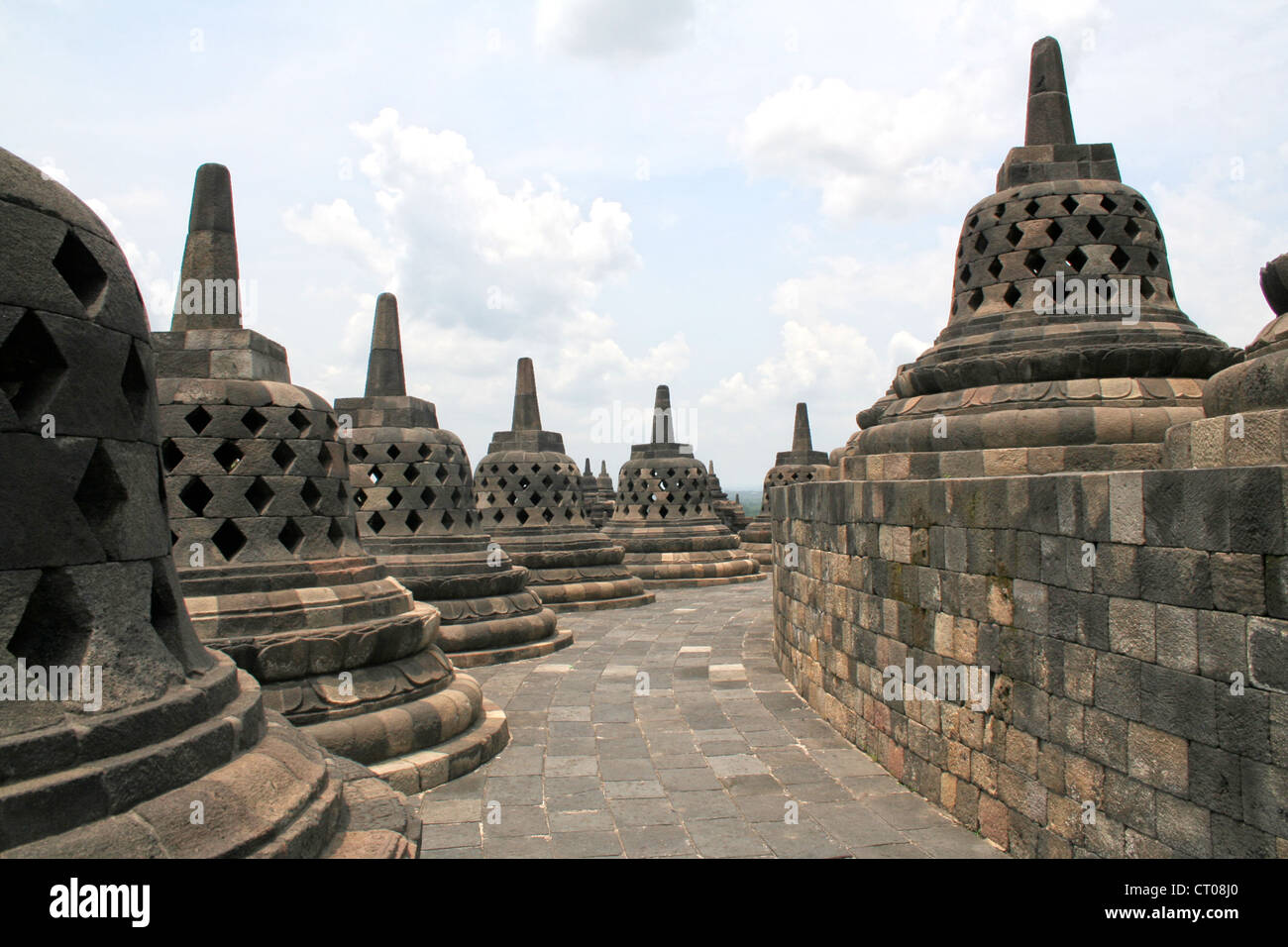 Borobudur temple, Java, Indonesia Stock Photo - Alamy