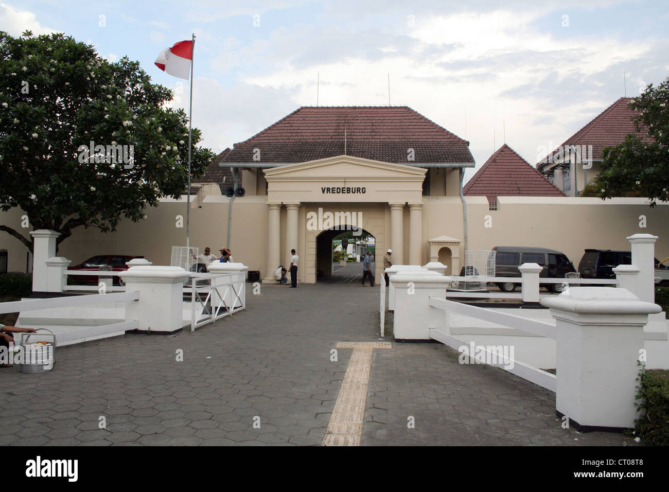 Dutch Fort Vredeburg in Yogyakarta, Java, Indonesia Stock Photo - Alamy
