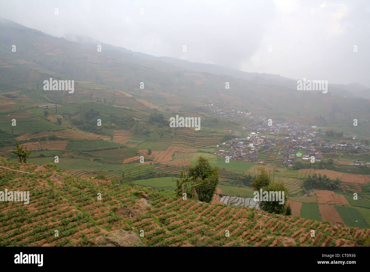 Dieng Plateau, Java, Indonesia Stock Photo - Alamy