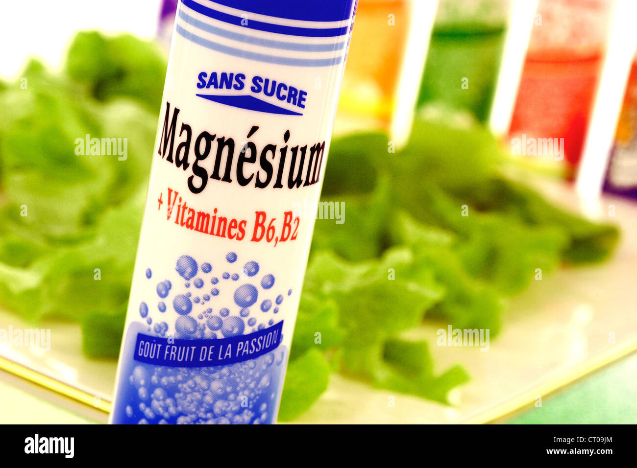Magnesium effervescent tablets hi-res stock photography and images - Alamy