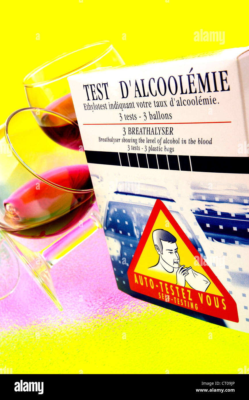 Breath alcohol concentration hi-res stock photography and images - Alamy