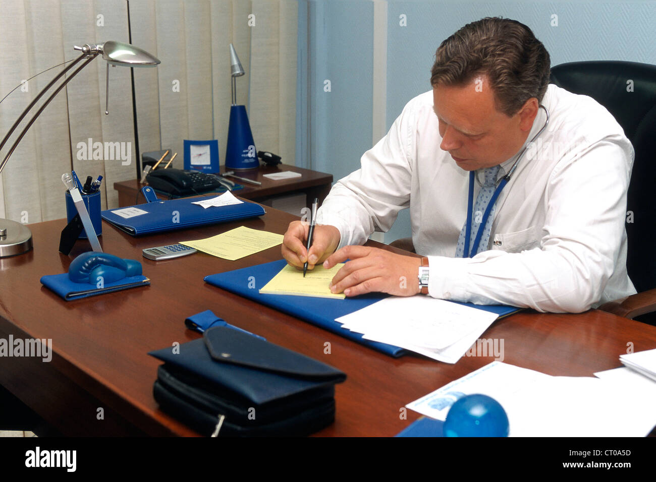 Doctor surgery office records file hi-res stock photography and images ...